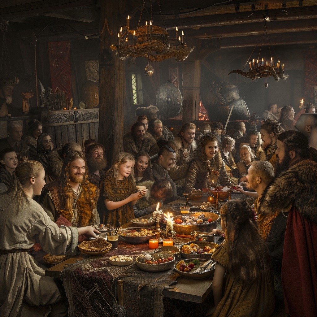 Viking Feasts and Celebrations – Viking Times