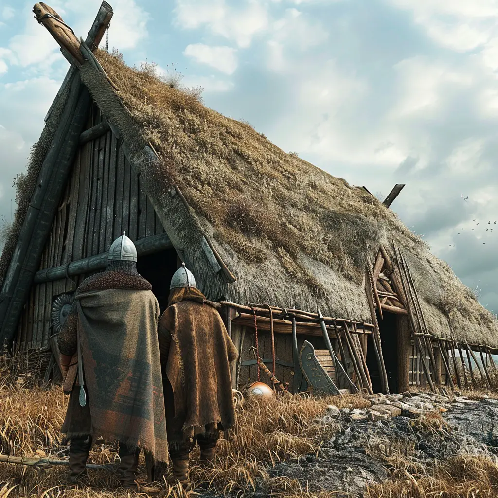 Viking Longhouse – “langhus” or “langhús” – Viking Times