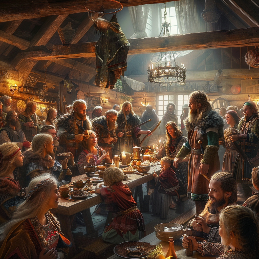 Viking Feasts and Celebrations – Viking Times