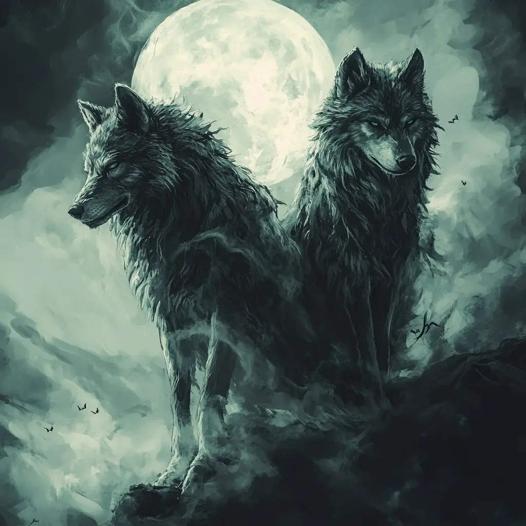 Sköll and Hati: The Cosmic Wolves – Viking Times