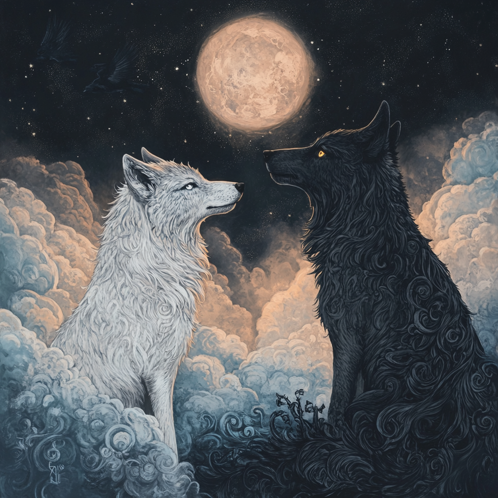 Sköll and Hati: The Cosmic Wolves – Viking Times