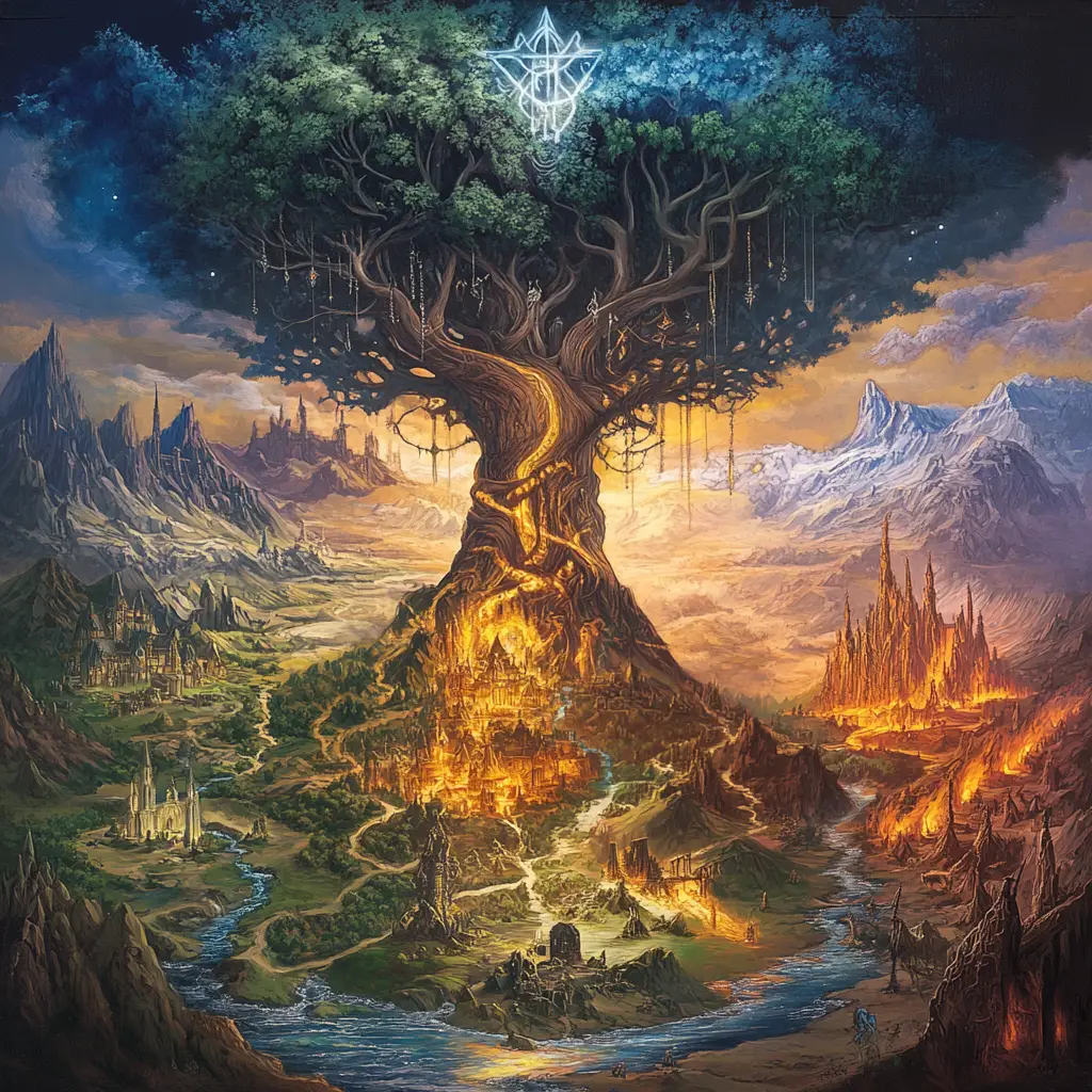 The Nine Worlds in Norse Mythology – Viking Times